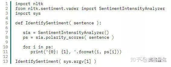 舆情信息浩如烟海？看看如何用Python进行英文文本的情感分析 - 知乎