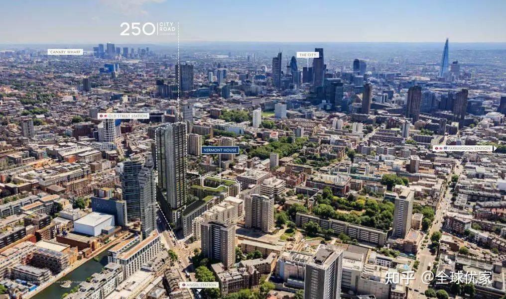 【英国房产推荐】-伦敦硅谷，一区科技城中心250 City Road，亚马逊谷歌附近 - 知乎