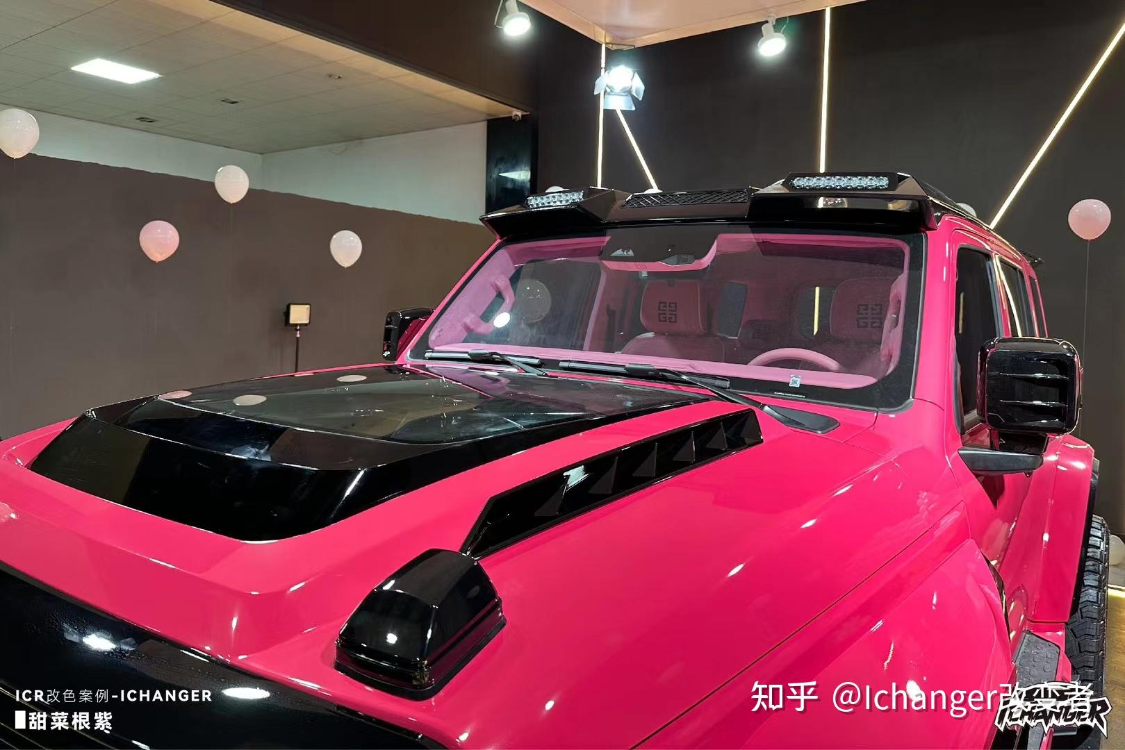 坦克300-ichanger改色膜甜菜根紫，高饱和紫红色系 - 知乎