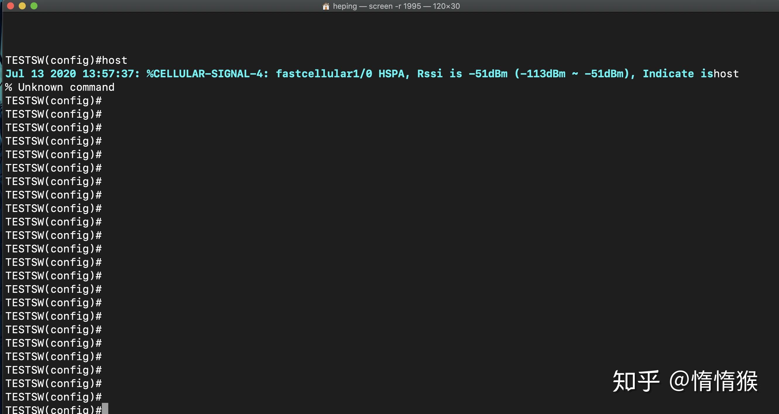 网络工程师的类Unix之路——MacOS用screen、minicom来Console交换机、路由器...... - 知乎