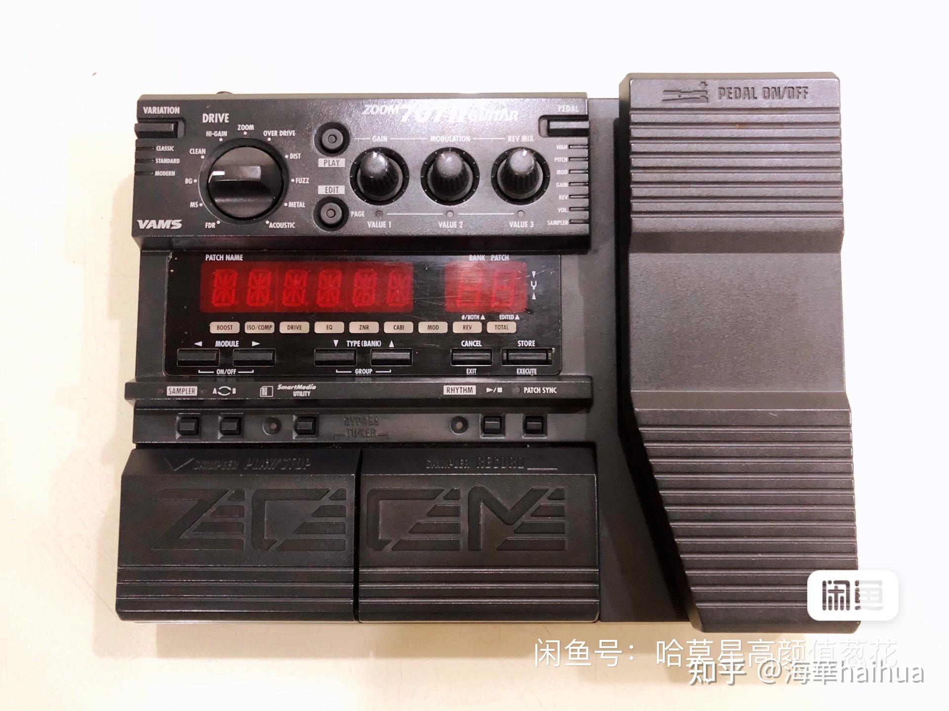 ZOOM 707 二代 经典效果器（鼓机+踏板）情怀收藏品 - 知乎