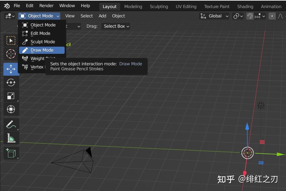 blender怎样画直线并加粗 - 知乎