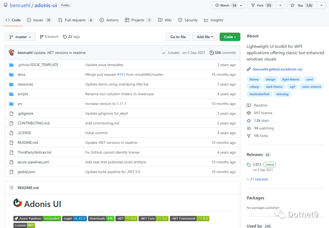 开源WPF控件库-AdonisUI - 知乎