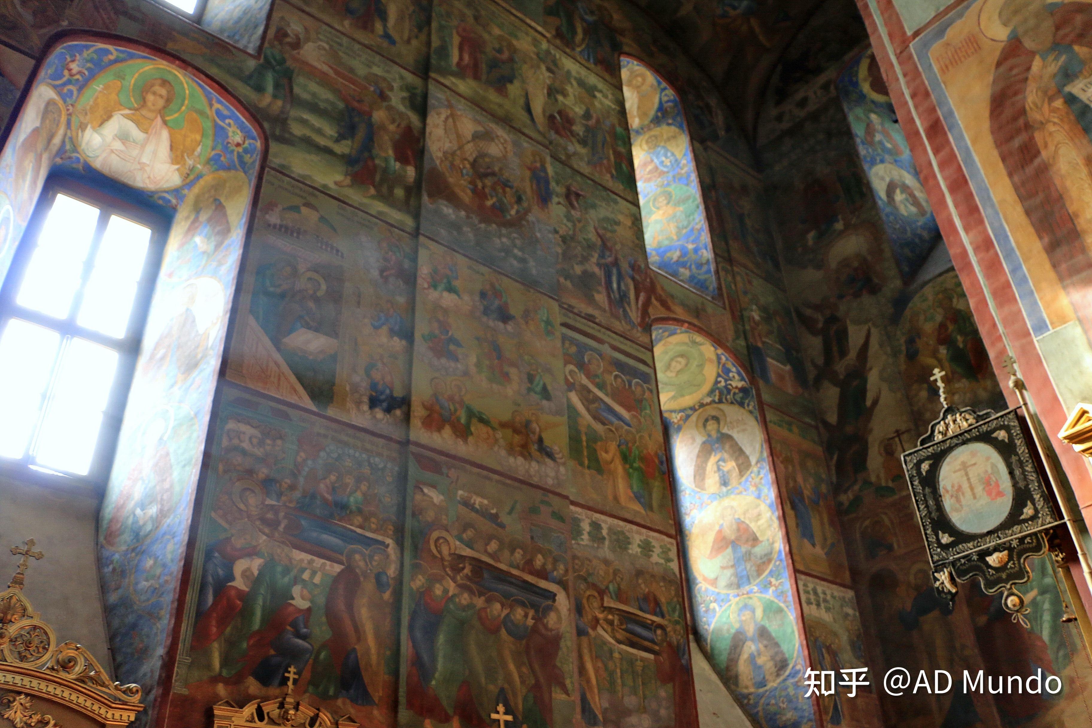 东正教堂巡礼-谢尔盖耶夫小镇Sergiyev Posad教堂内的圣像画和圣像屏风 - 知乎