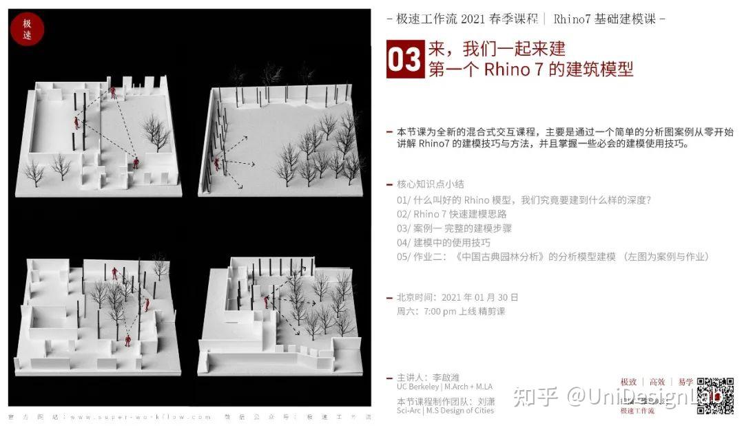 60个Rhino7必会命令讲解，大师作品“抄绘”，全新交互式学习平台带你高效学习Rhino - 知乎