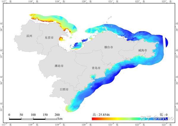 GOCI -Ⅱ数据处理（六）：基于ArcGIS制作横向色带图例 - 知乎