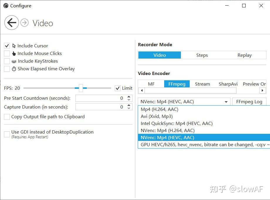 Captura设置nVidia显卡录制hevc(h.265)编码的视频 - 知乎