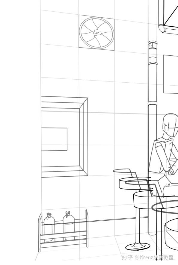 Krenz绘画教室【优秀作业心得】基础透视与结构-0102 - 知乎