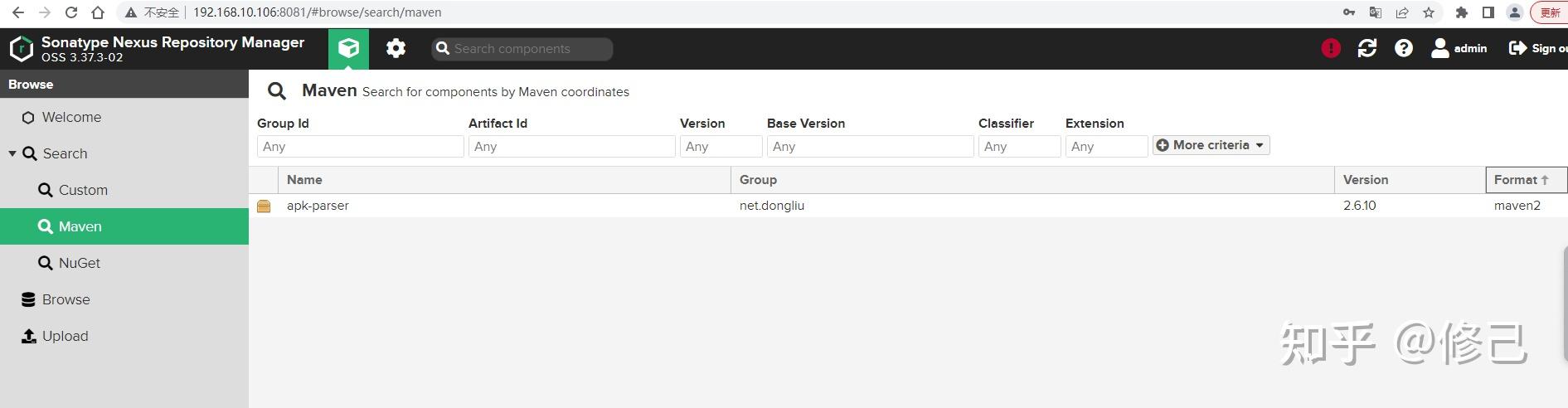 使用 Docker Compose 部署 Nexus 仓库及使用 知乎
