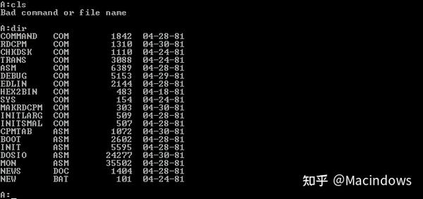 回顾一下历代MS-DOS - 知乎