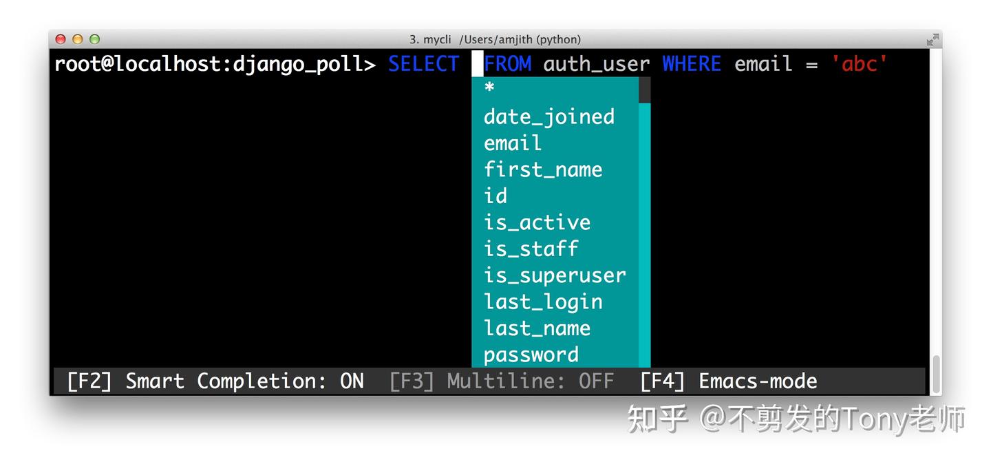 LiteCLI：一款免费好用的SQLite命令行工具 - 知乎