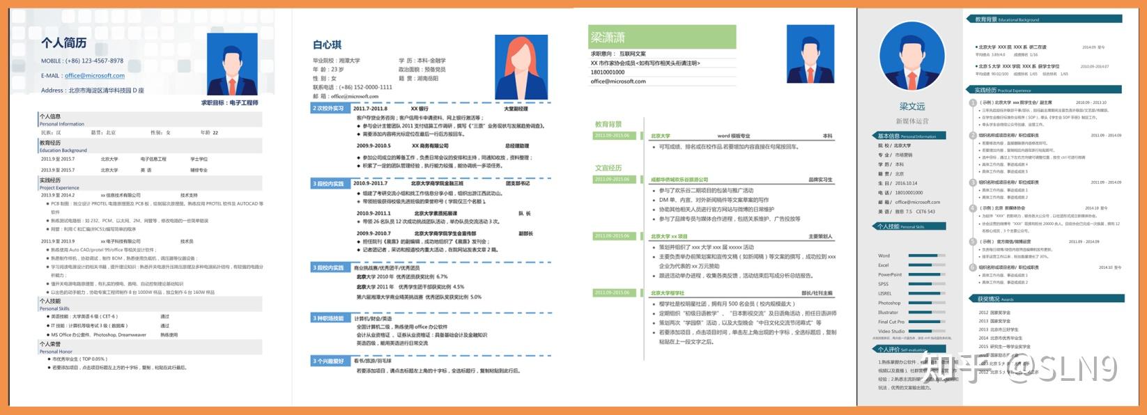 证券分析师 简历模板模板范文,【个人信息 工作经历 项目经验 教育背景 自我评价】怎么写? 知乎