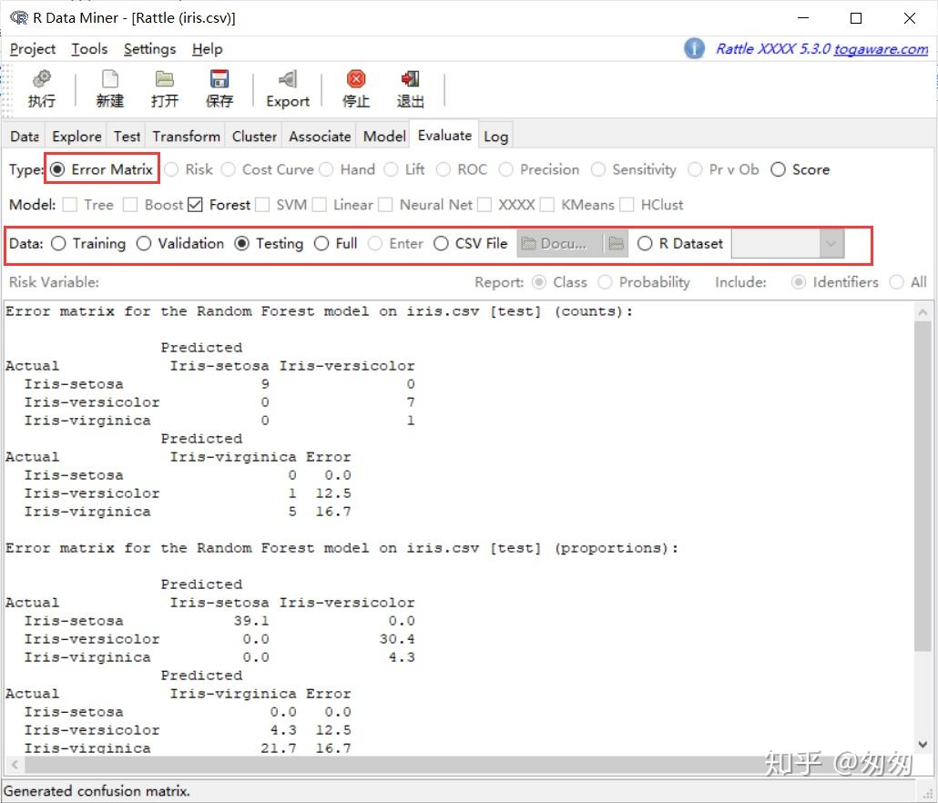 机器学习实践-Rattle(R语言) - 知乎