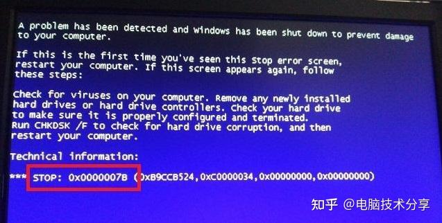 装win7系统蓝屏0x0000007b终极解决方法(完美解决) - 知乎