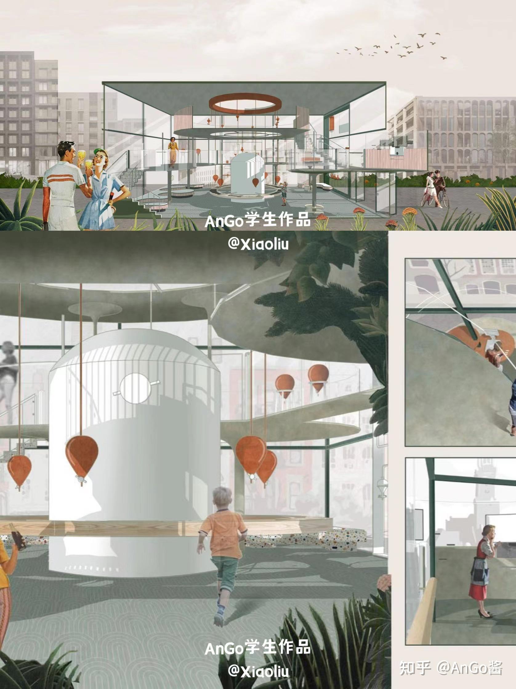 让教授直呼amazing的作品集12种出图风格！ - 知乎