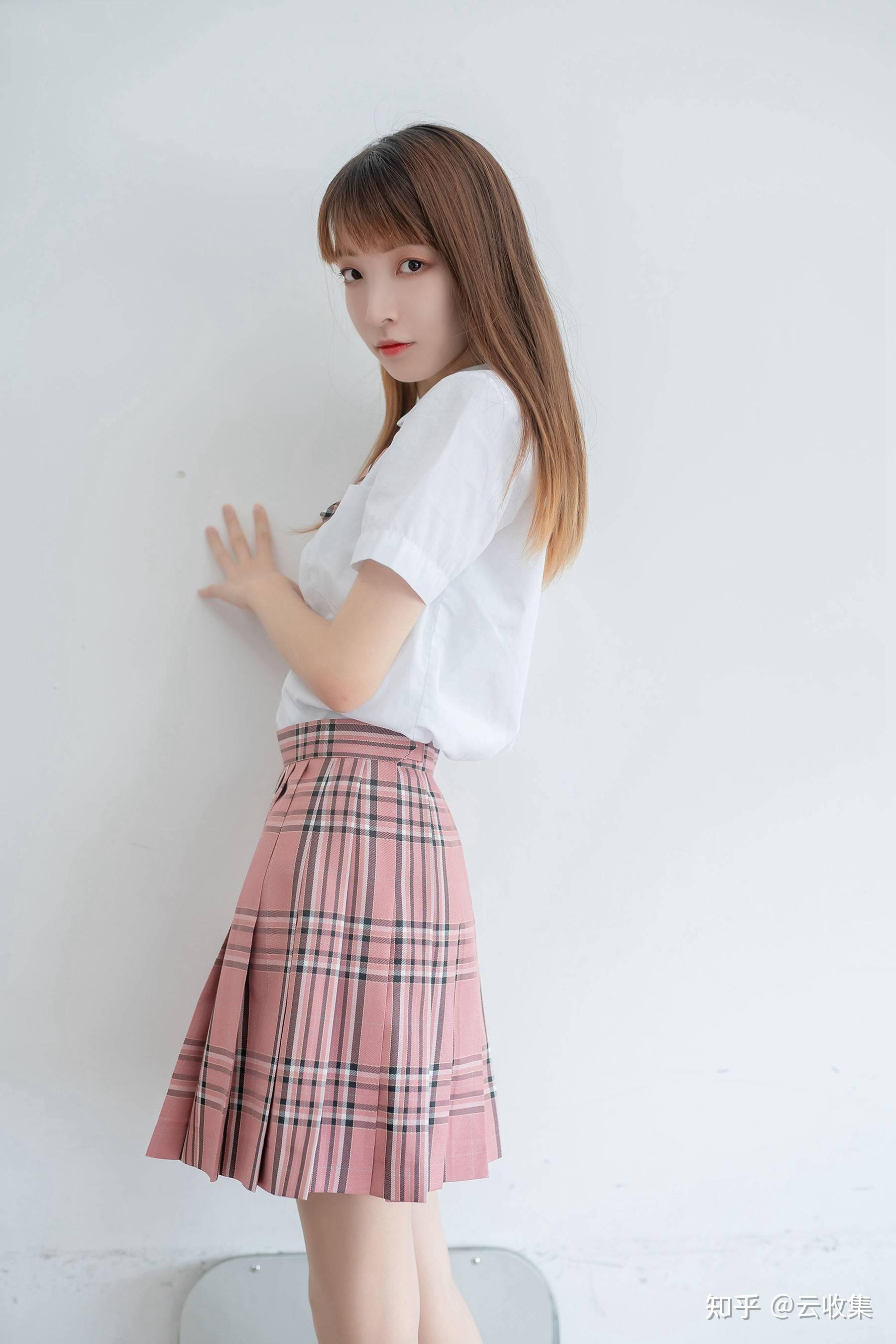 [风之领域] NO.108 JK学妹风情百褶裙 写真集[49P] - 知乎