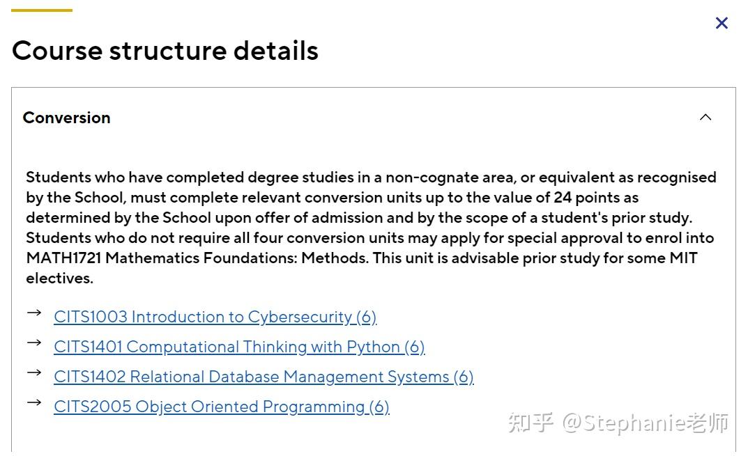 跨专业读澳洲计算机 -西澳大学IT硕士详解+案例分享 - 知乎