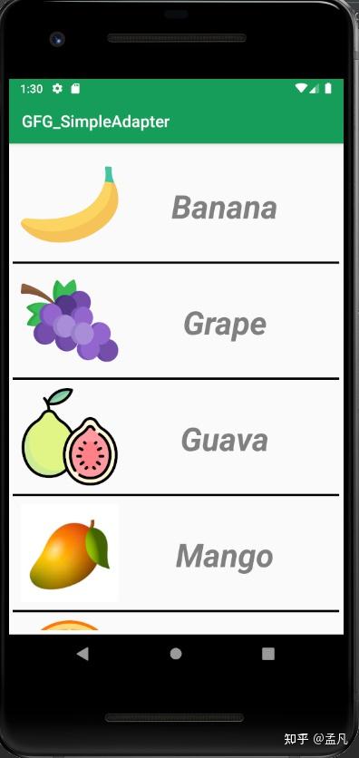 Android中simpleadapter适配器的使用 知乎