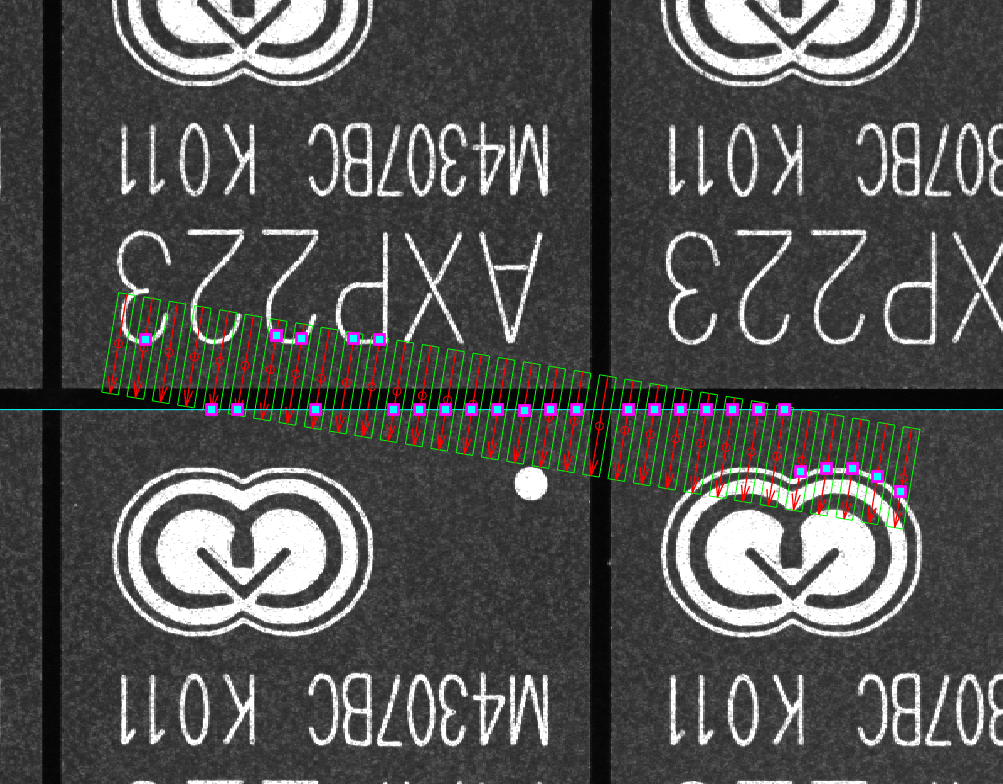 卡尺工具：实现halcon中的fit_line_contour_xld - 知乎