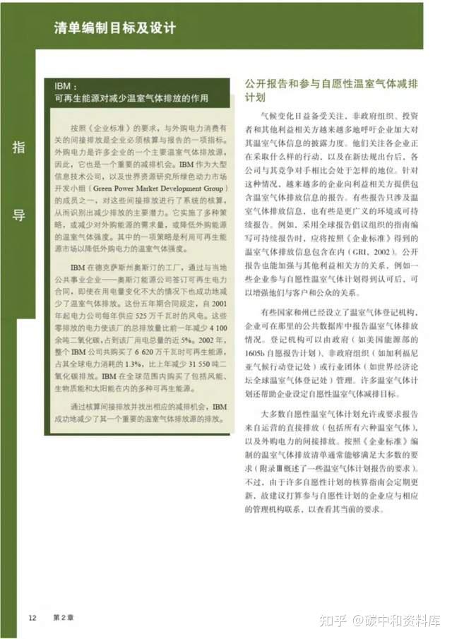 GHGP：全球应用最广泛的企业碳核算标准！ - 知乎