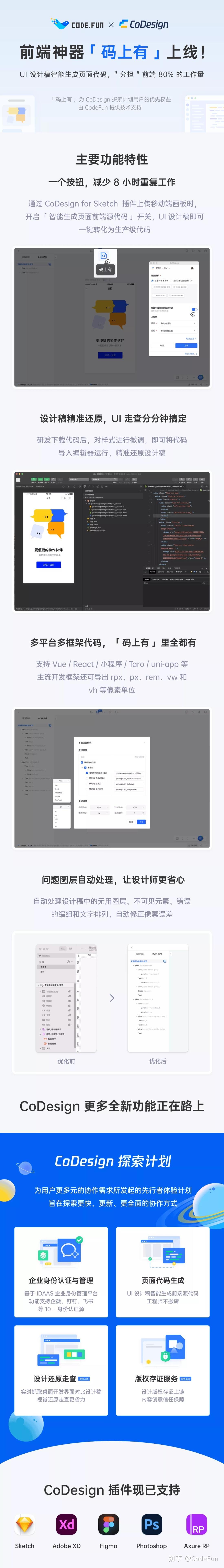 重磅！CodeFun 推出 PaaS 服务，携手腾讯 CoDesign 赋能前端 - 知乎