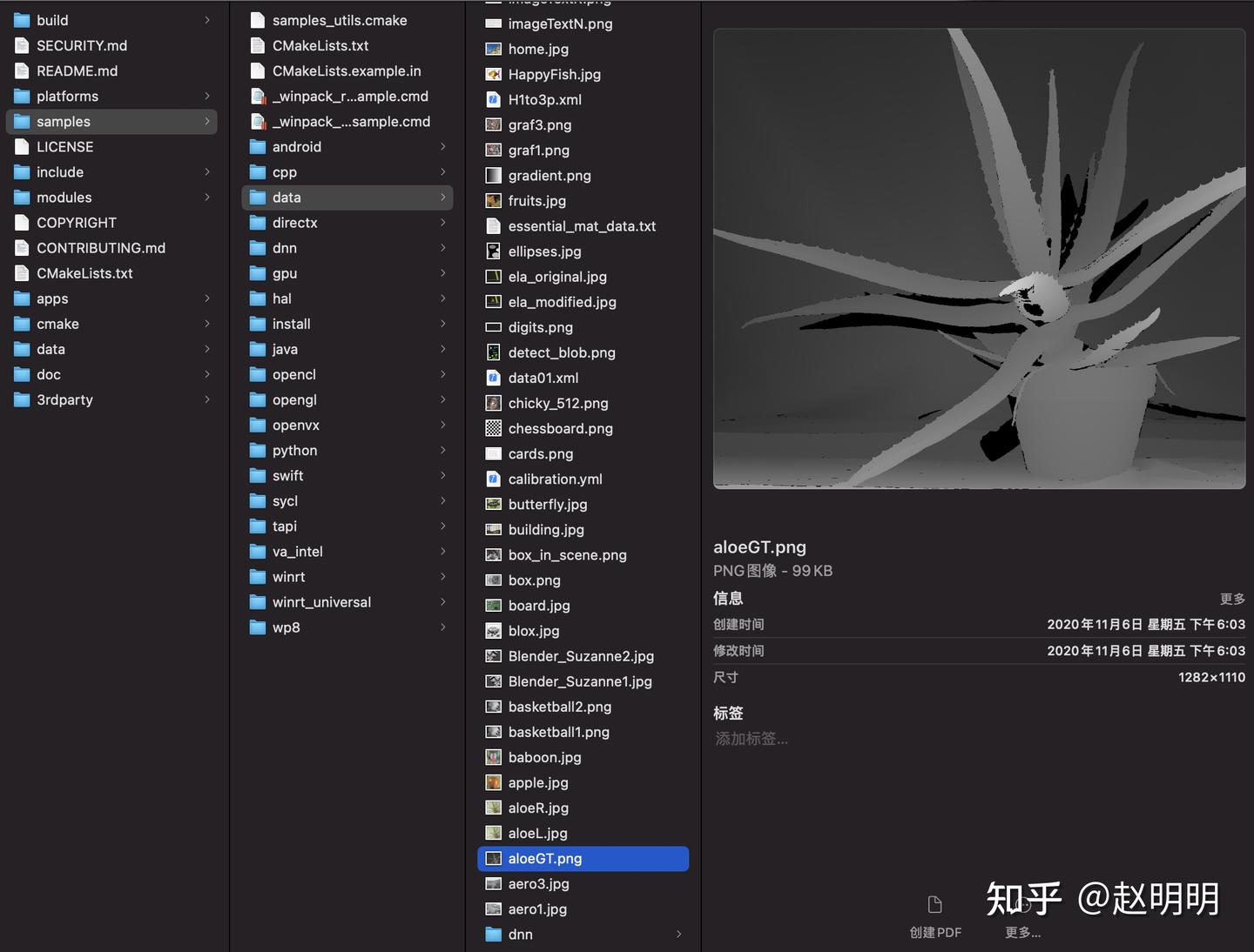 从opencv官方提供的样例代码中学习 - 知乎