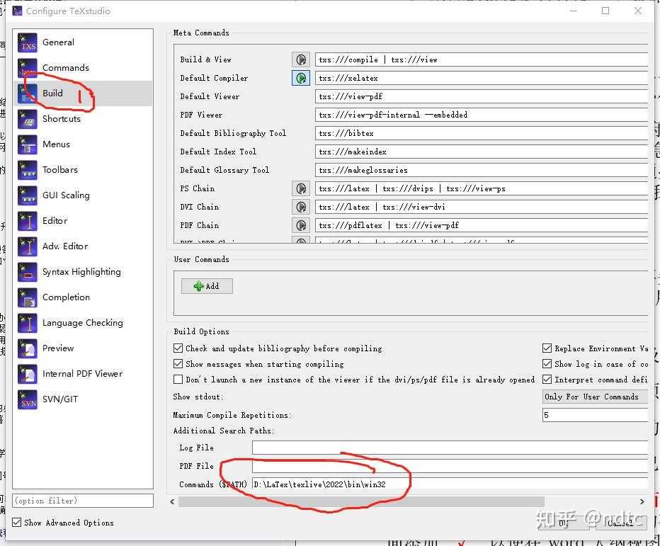 texStudio 找不到 texLive 如何处理？ - 知乎