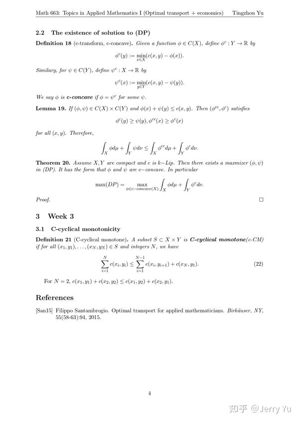 Optimal Transport optimal-transport
