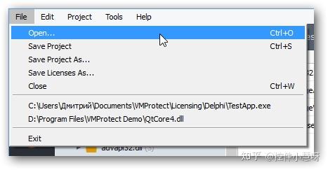 加密解密软件VMProtect教程：主菜单 - 知乎