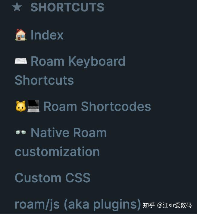Roam Research 经验分享（更新中~） - 知乎