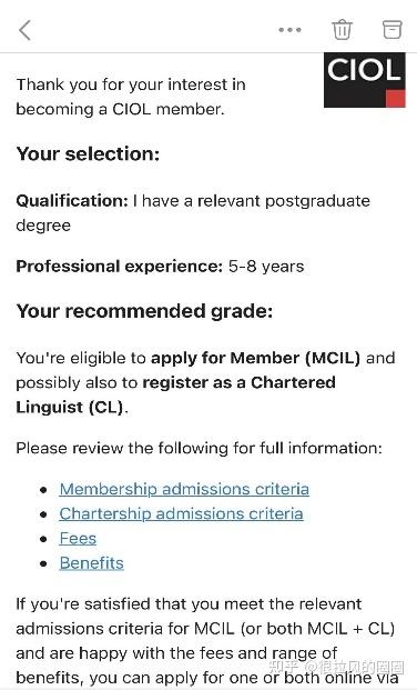 英国皇家特许语言学会会员（MCIL）和特许译员（CL）全网最全攻略 - 知乎