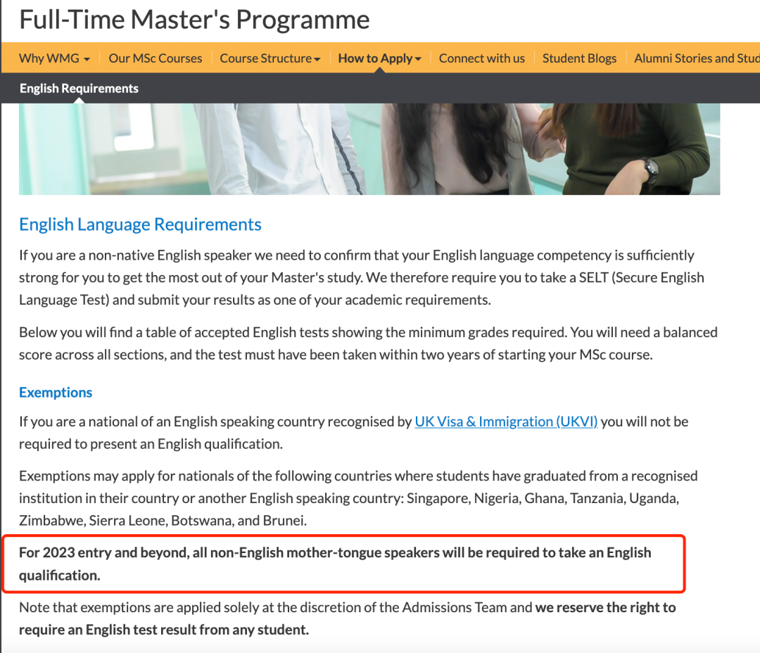 英国留学 | 爱丁堡，曼大，华威23fall语言要求调整汇总！ - 知乎