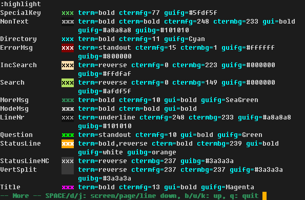 VIM学习笔记 语法高亮 (Syntax Highlight) - 知乎