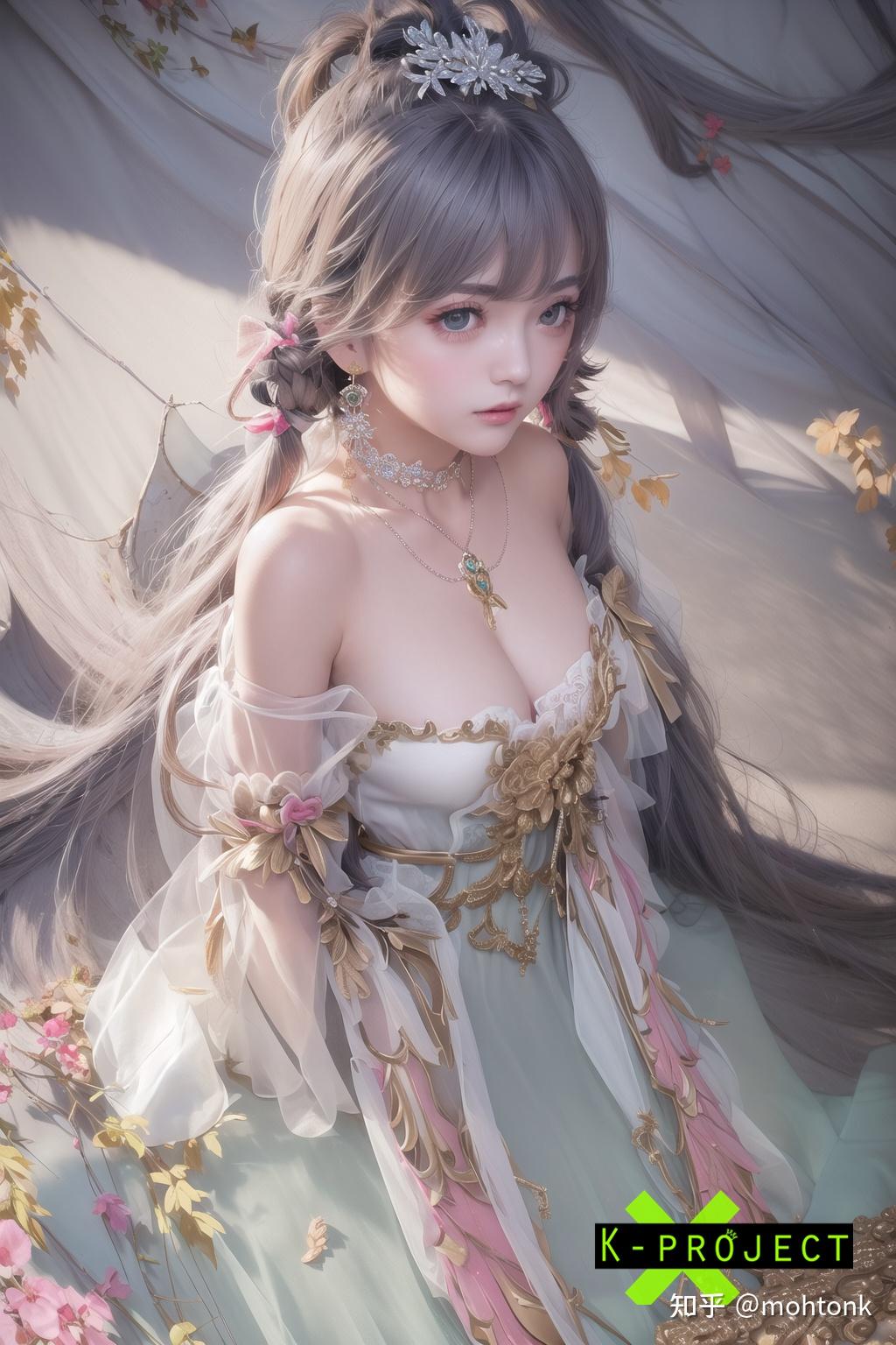 k-007 6139张 9.93G 电脑ai绘画图集动漫卡通二次元角色穿搭参考图手机高清壁纸CG插画 - 知乎