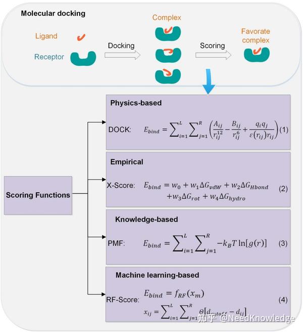2019-An Overview of Scoring Functions Used for Protein–Ligand Interactions in Molecular Docking - 知乎