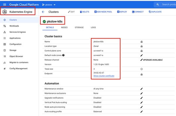 通过gcloud创建Google Kubernetes Engine(GKE)并通过kubectl访问 - 知乎