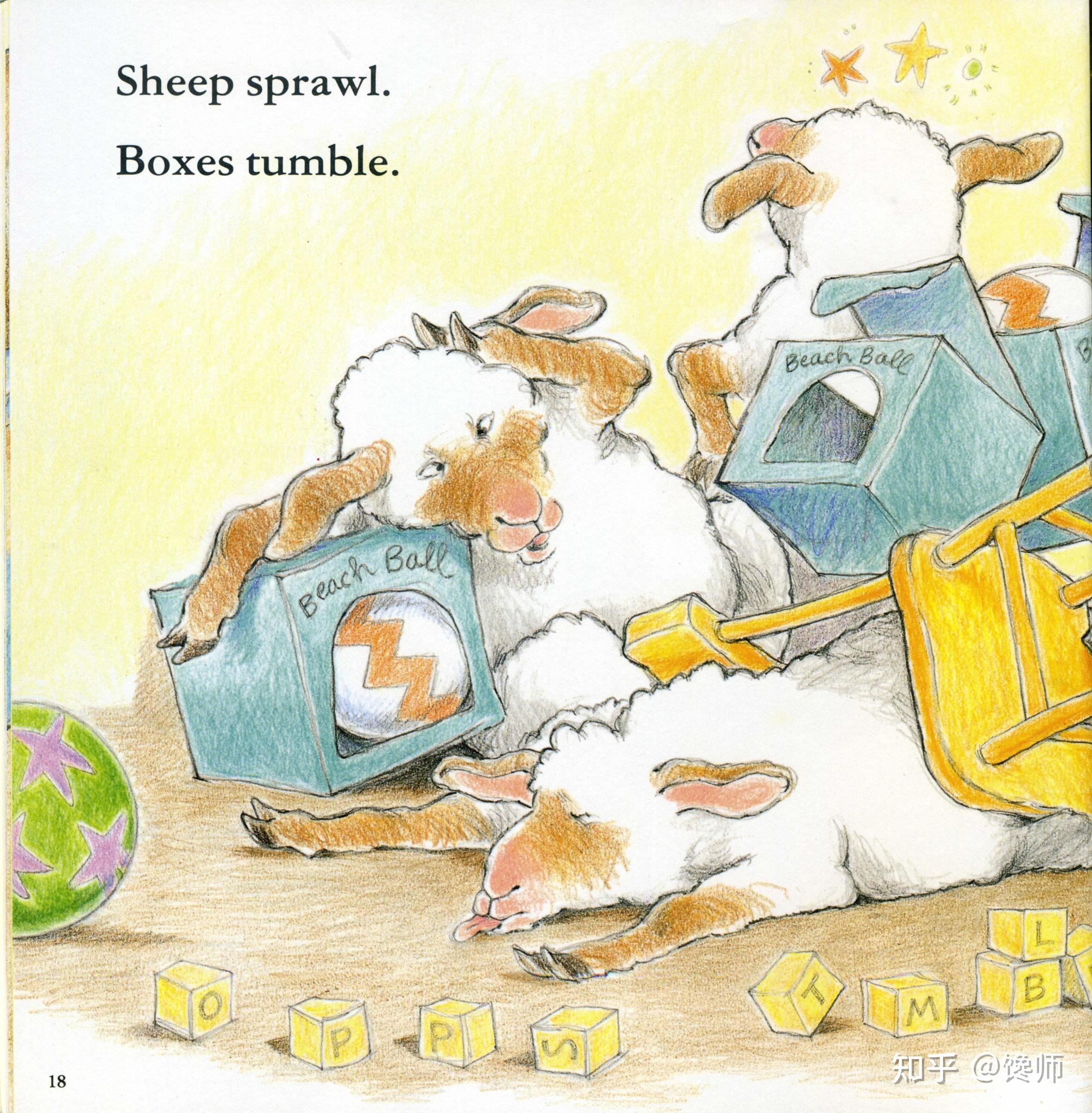 一分钟绘本分享—《Sheep in a Shop》 - 知乎