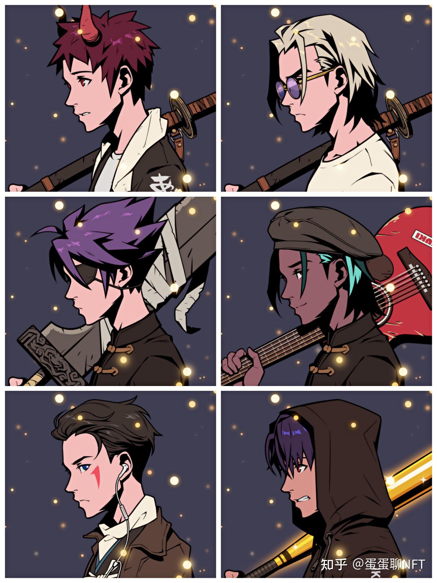 Azuki男生头像第11弹｜萤火之间，俊颜乍现 - 知乎