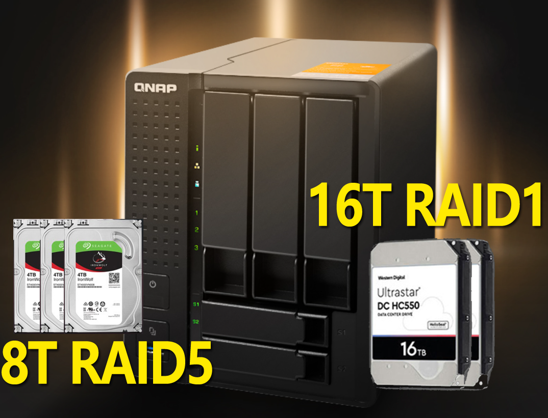 扩容NAS/迁移RAID5/威联通/机内迁移/一次迁移 - 知乎