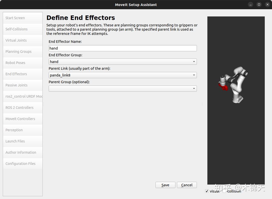 【ROS2 & MoveIt2】MoveIt 2 Examples - MoveIt Setup Assistant - 知乎