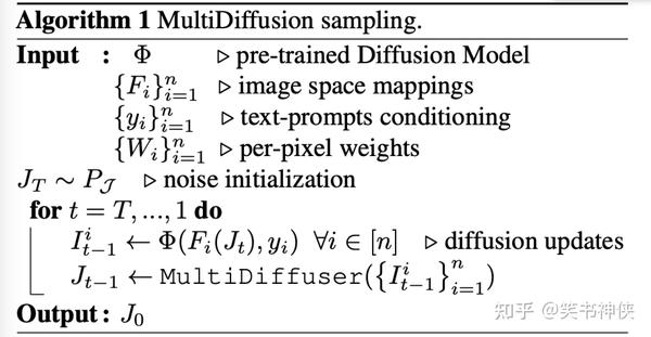 【AIGC第十篇】MultiDiffusion：基于扩散路径融合的图像生成技术 - 知乎
