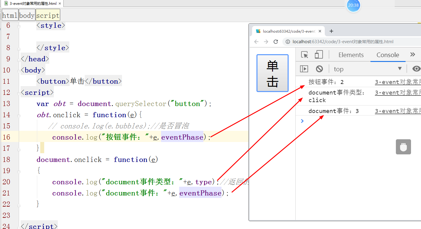 Javascript:event事件对象 知乎