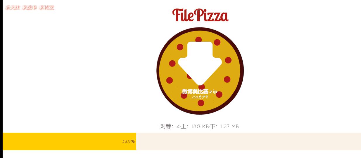 FilePizza(P2P文件传输工具) 使用 方法 介绍 关闭网页后 资源就会失效 - 知乎
