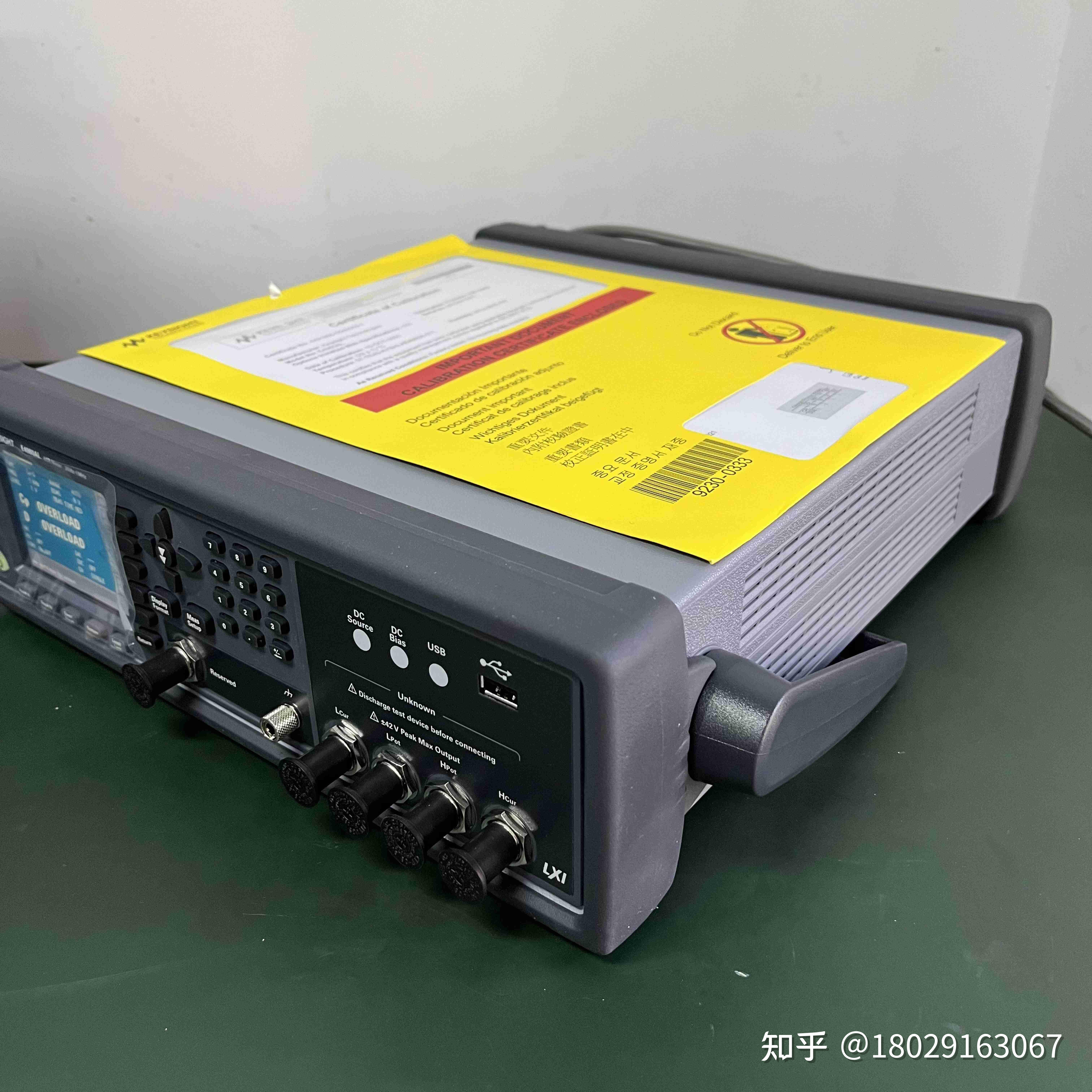 是德科技E4980A精密型LCR表E4980AL - 知乎