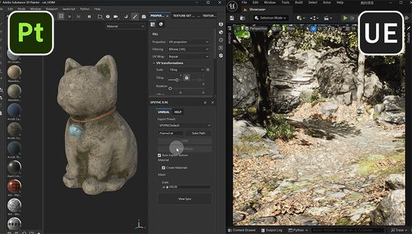 虚幻 UE5 python - Substance 3D Painter 同步插件使用及开发指南 - 知乎