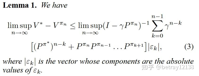 Error Bounds for Approximate Value Iteration - 知乎