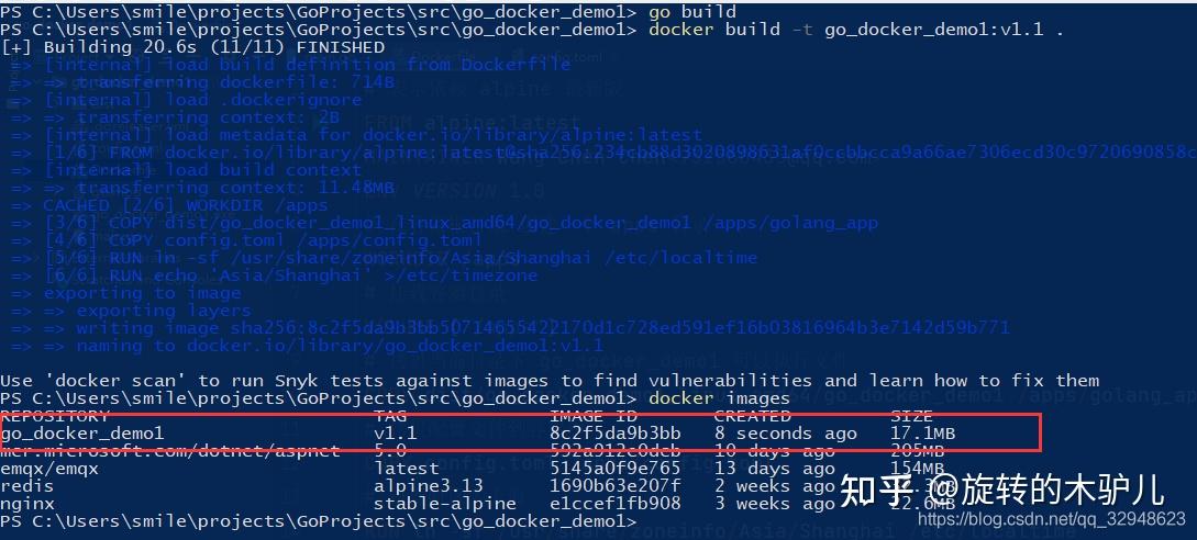 golang 打包到docker运行，最小镜像 - 知乎