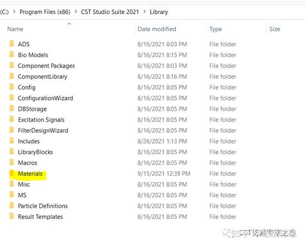 CST软件如何添加和管理自定义的材料 - 知乎