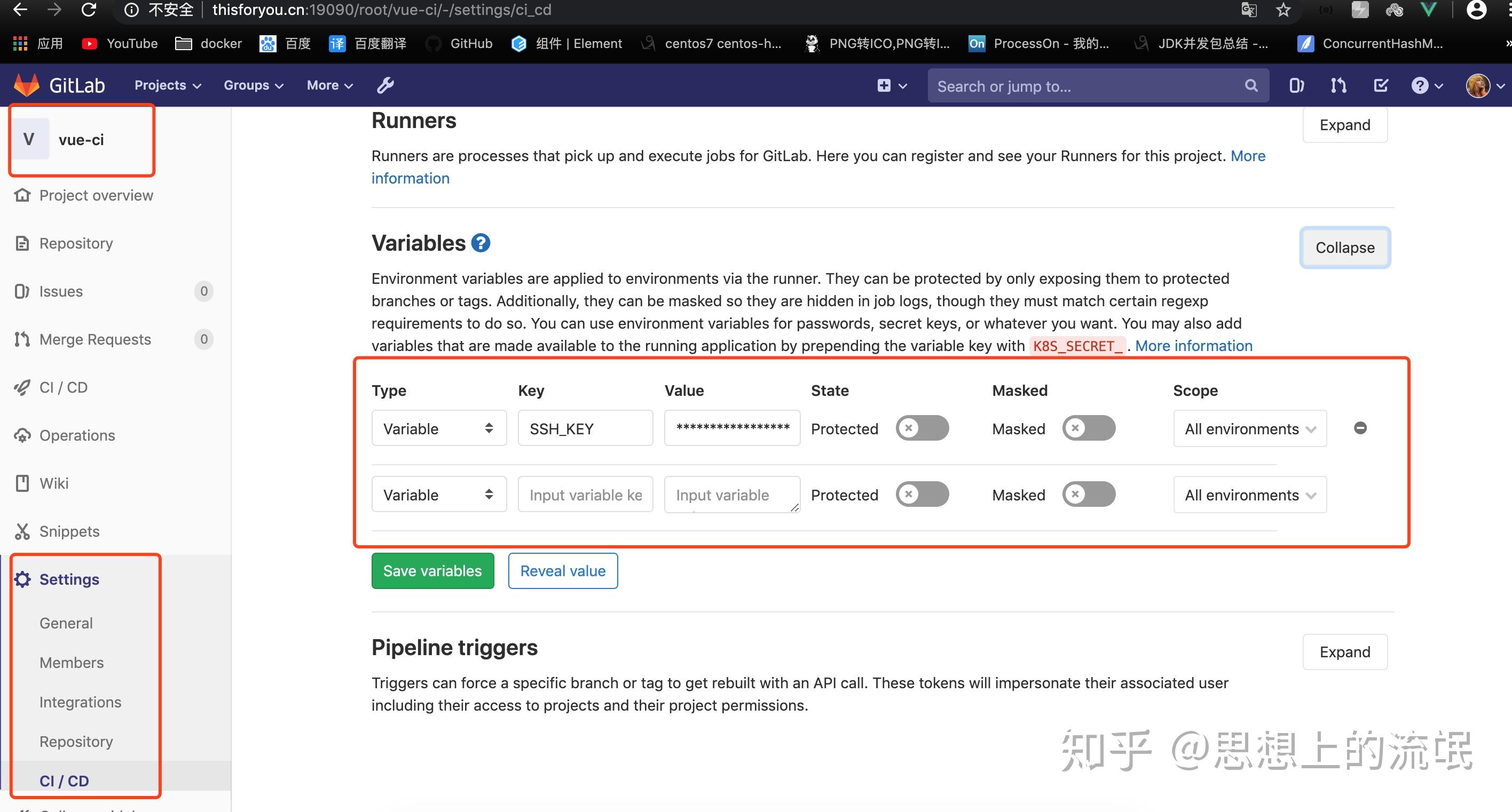gitlab-ci&gitlab-runner完整自动化部署过程 - 知乎
