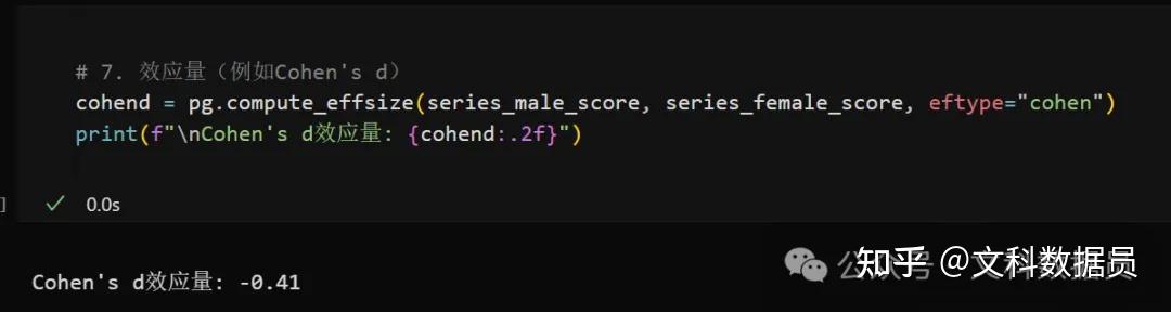 文科生进阶python(七)|无需SPSS，pingouin库实现实验数据统计分析 - 知乎